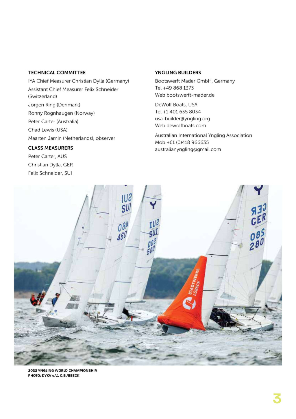 2023 International Yngling Magazine – International Yngling Association